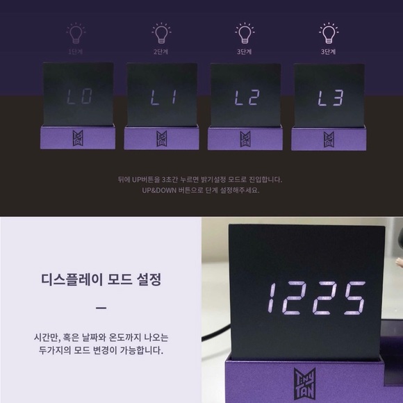 tinytan | Other | Bts Tinytan Magic Door Diorama Light Clock | Poshmark